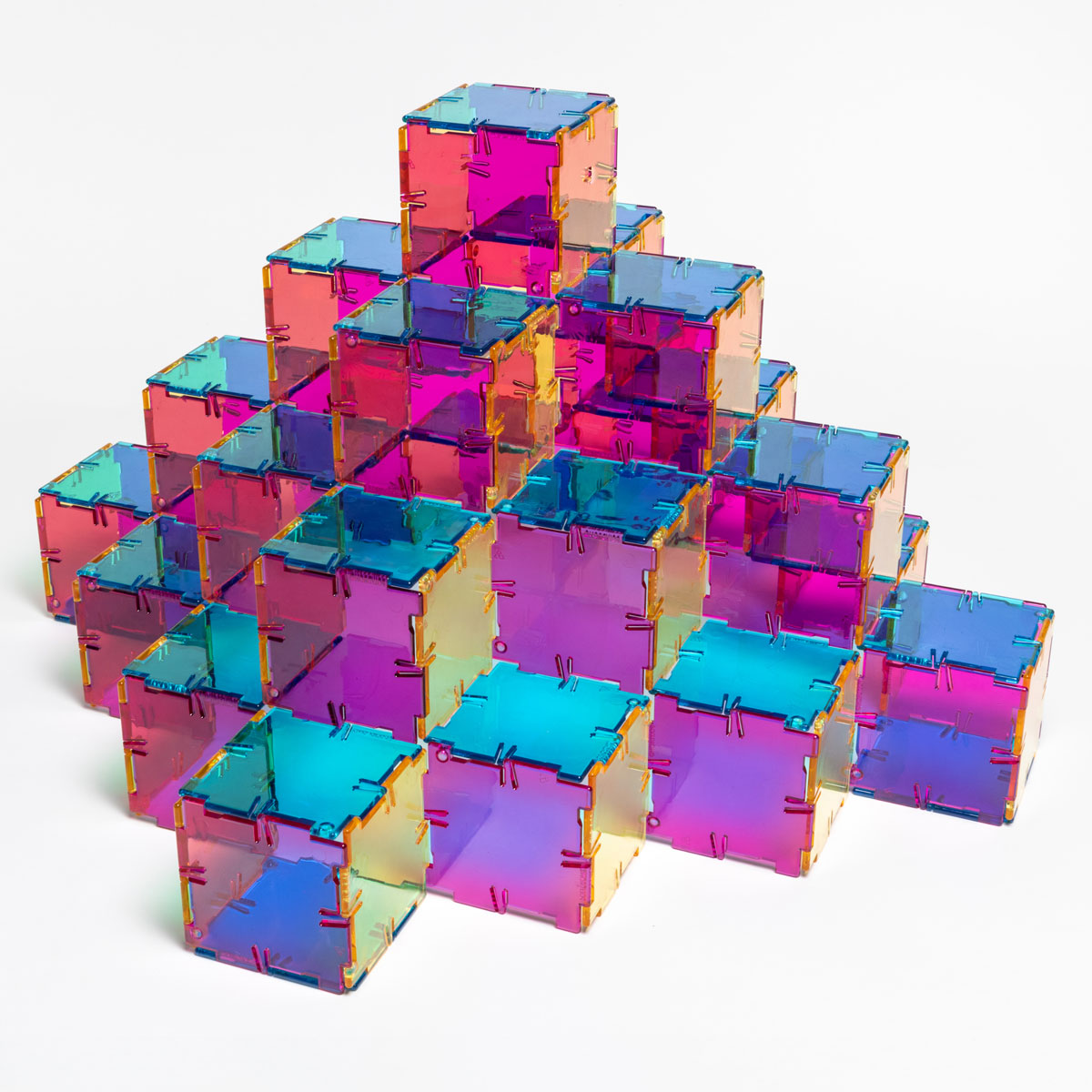 Original Crystal Polydron CMY Class Set